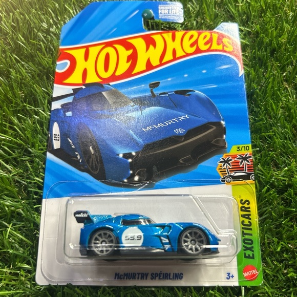 Hot Wheels | Toys | Hot Wheels Mcmurtry Spirling Blue Toy Car | Poshmark